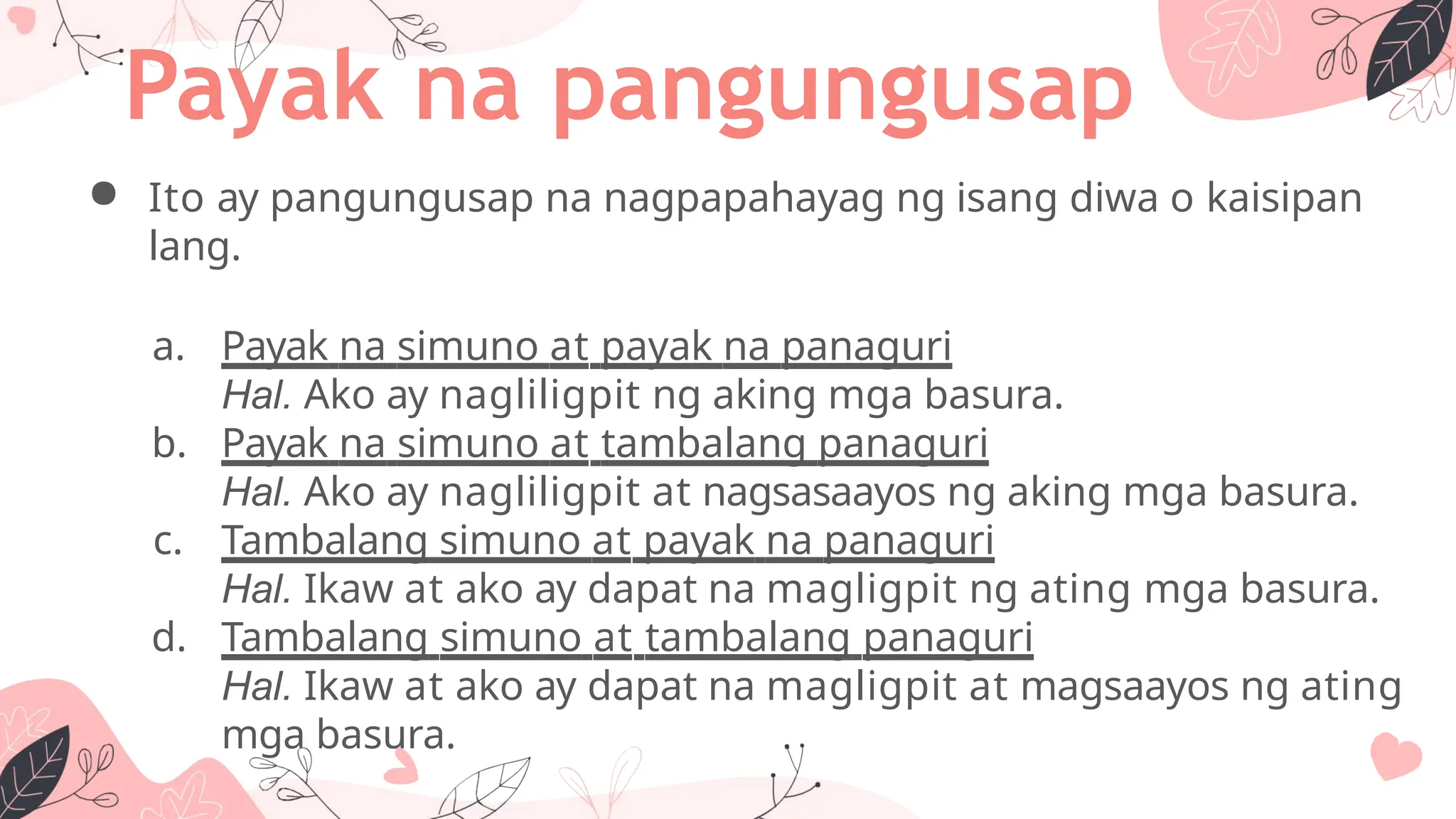 kayarian ng pangungusap.pptx1mkmckmdkcmcm | PPTX