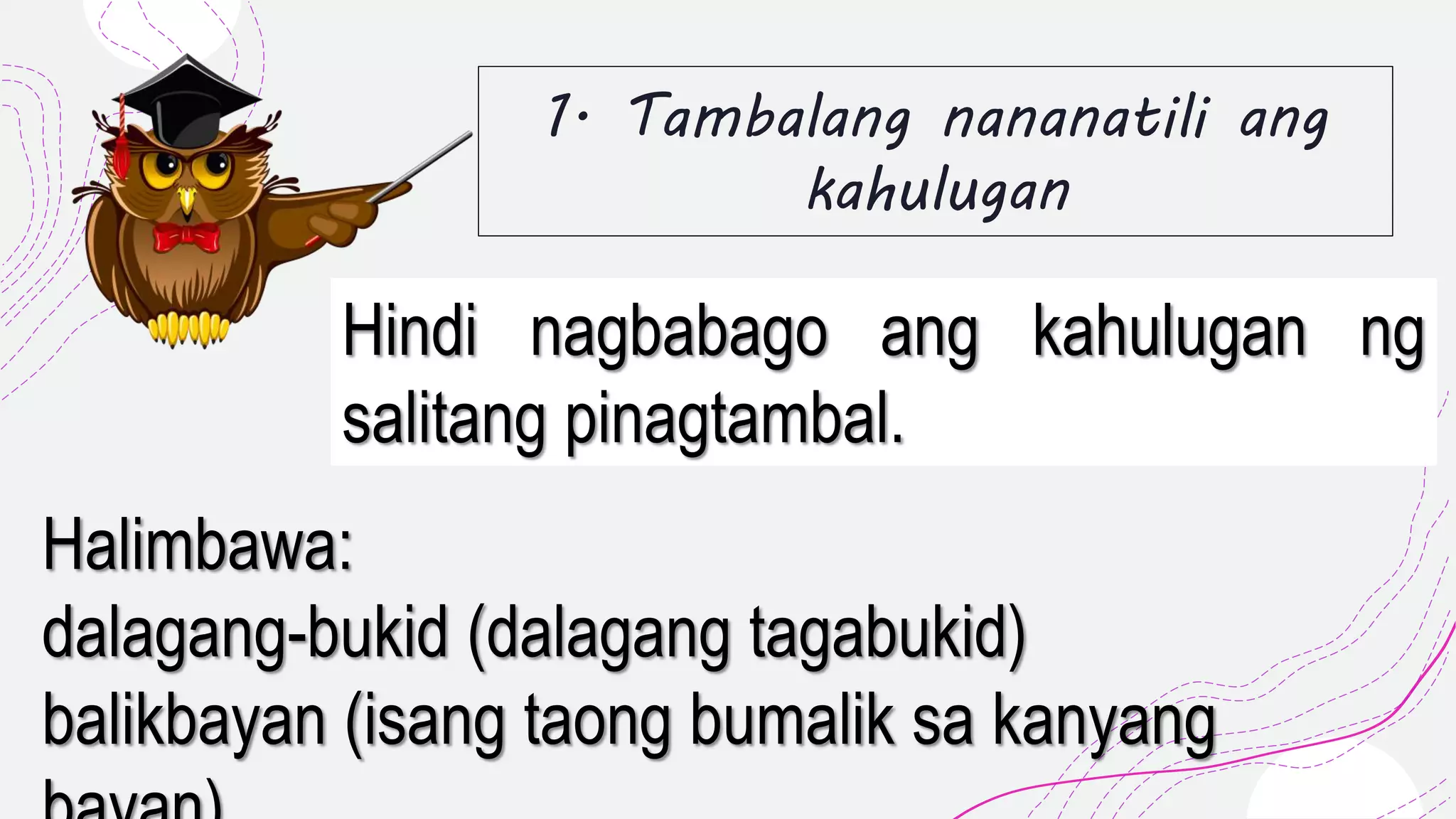 KAYARIAN NG SALITA | PPTX