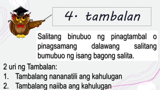 KAYARIAN NG SALITA | PPTX