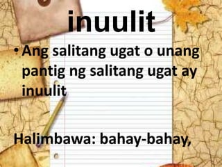 Kayarian o anyo ng pangngalan | PPTX