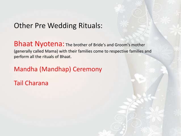 Kayastha Marriage Rituals, Traditions and Ceremonies | PPT