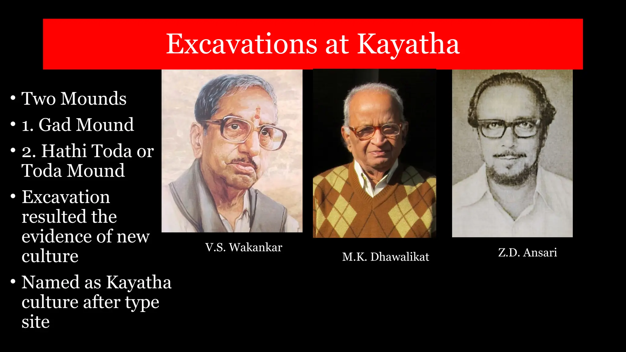 Kayatha Chalcolithic Culture of Central India | PPTX