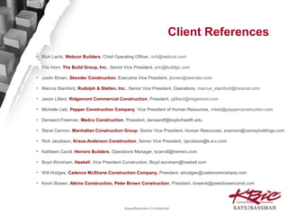 Kaye bassman capabilities | PPT