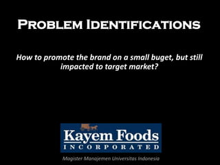 Kayem foods, inc. buzz marketing | PDF