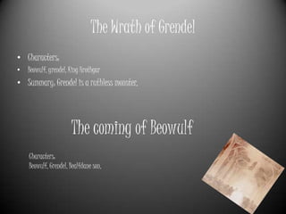 Kaylas beowulf powerpoint | PPTX