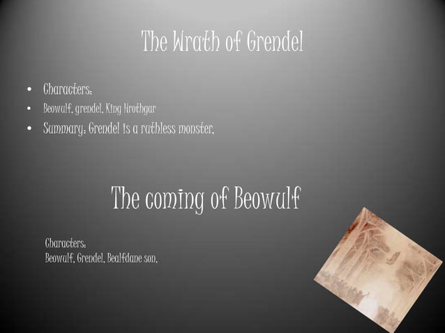 Kaylas beowulf powerpoint | PPTX | Poetry | Books and Literature