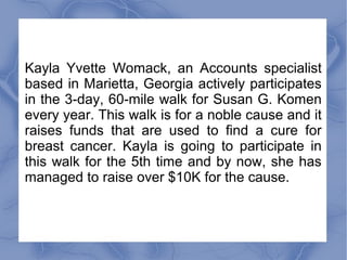 Kayla Womack | Kayla Yvette Womack