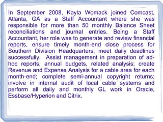 Kayla Yvette Womack | Kayla Womack | PPT