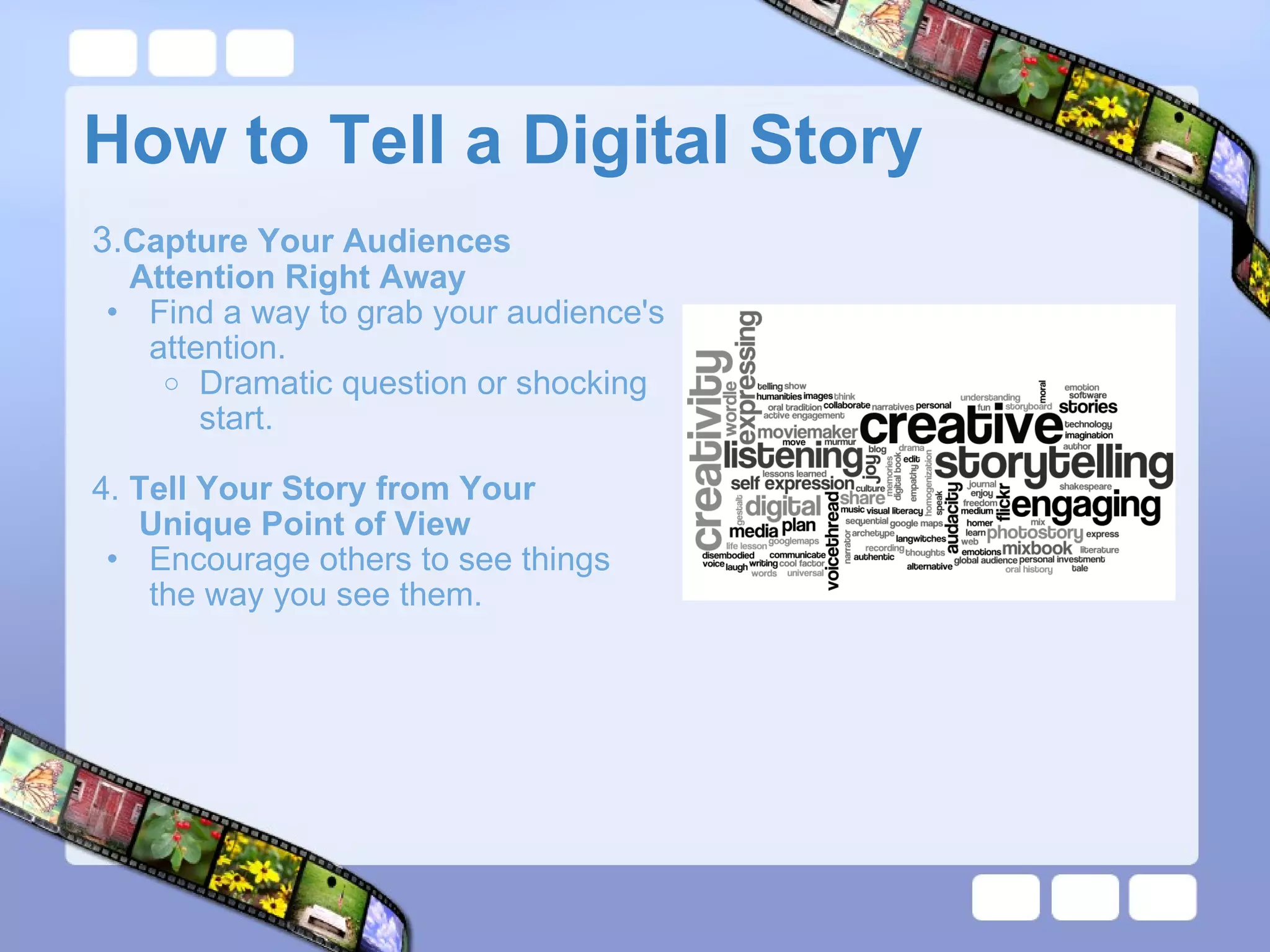 Digital Storytelling by Kayleigh Willard | PPT