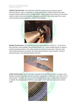 Kaynak.elektrotlari | PDF