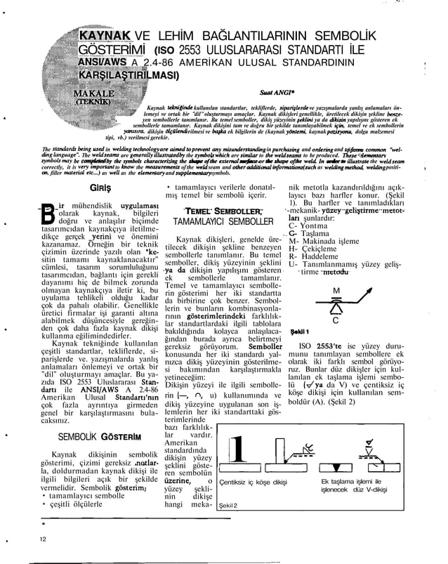 Kaynak sembolleri | PDF