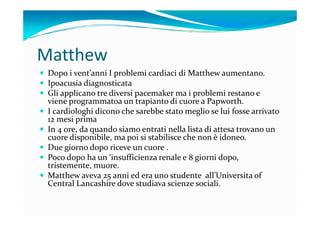 Sindrome di Alström - La relazione di Kay Parkinson | PPT