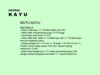 Kayu | PPT