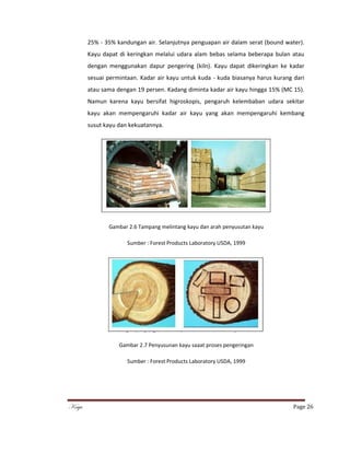 Kayu _ Material dan Konstruksi | PDF