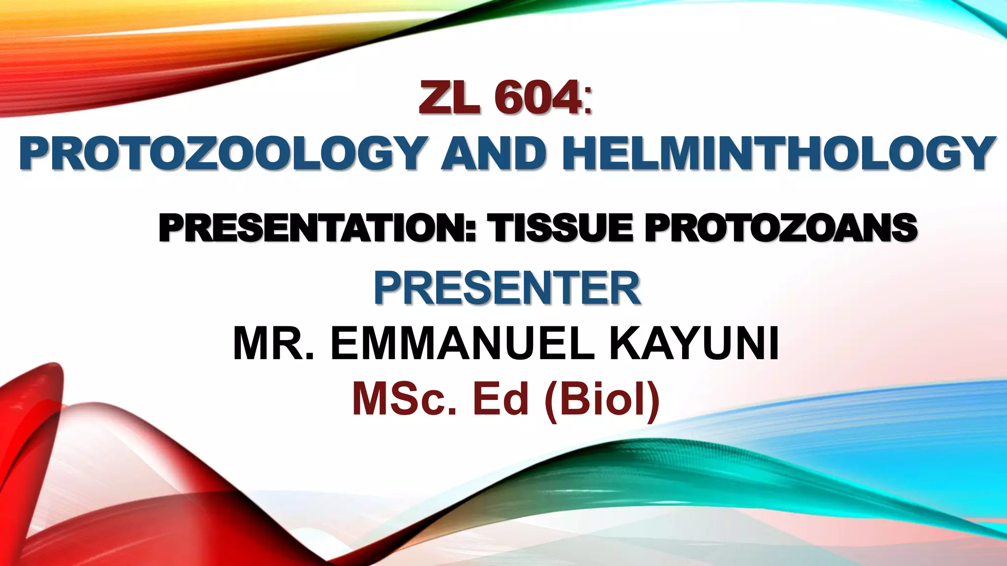 TISSUES PROTOZOANS (TOXOPLASMOSIS and ACANTHAMOEBIASIS) | PPT