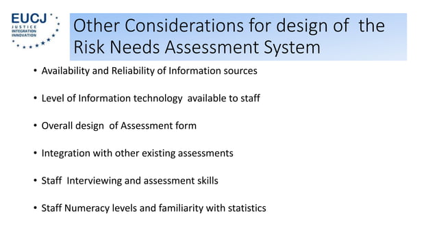Developing an Offender Assessment System in Kazakhstan | PPTX