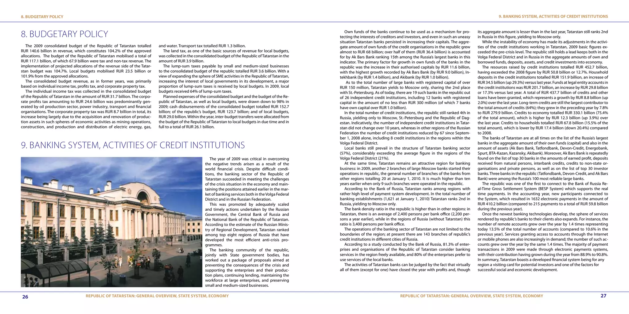 Republic of Tatarstan: General Overview, State System, Economy | PDF