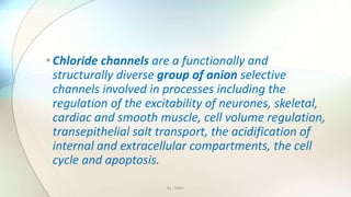 Barbiturates and Chloride channel | PPTX