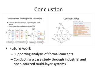 Feature Location for Multi-Layer System Based on Formal Concept Analysis | PDF