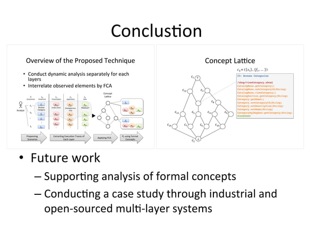 Feature Location for Multi-Layer System Based on Formal Concept Analysis | PPT