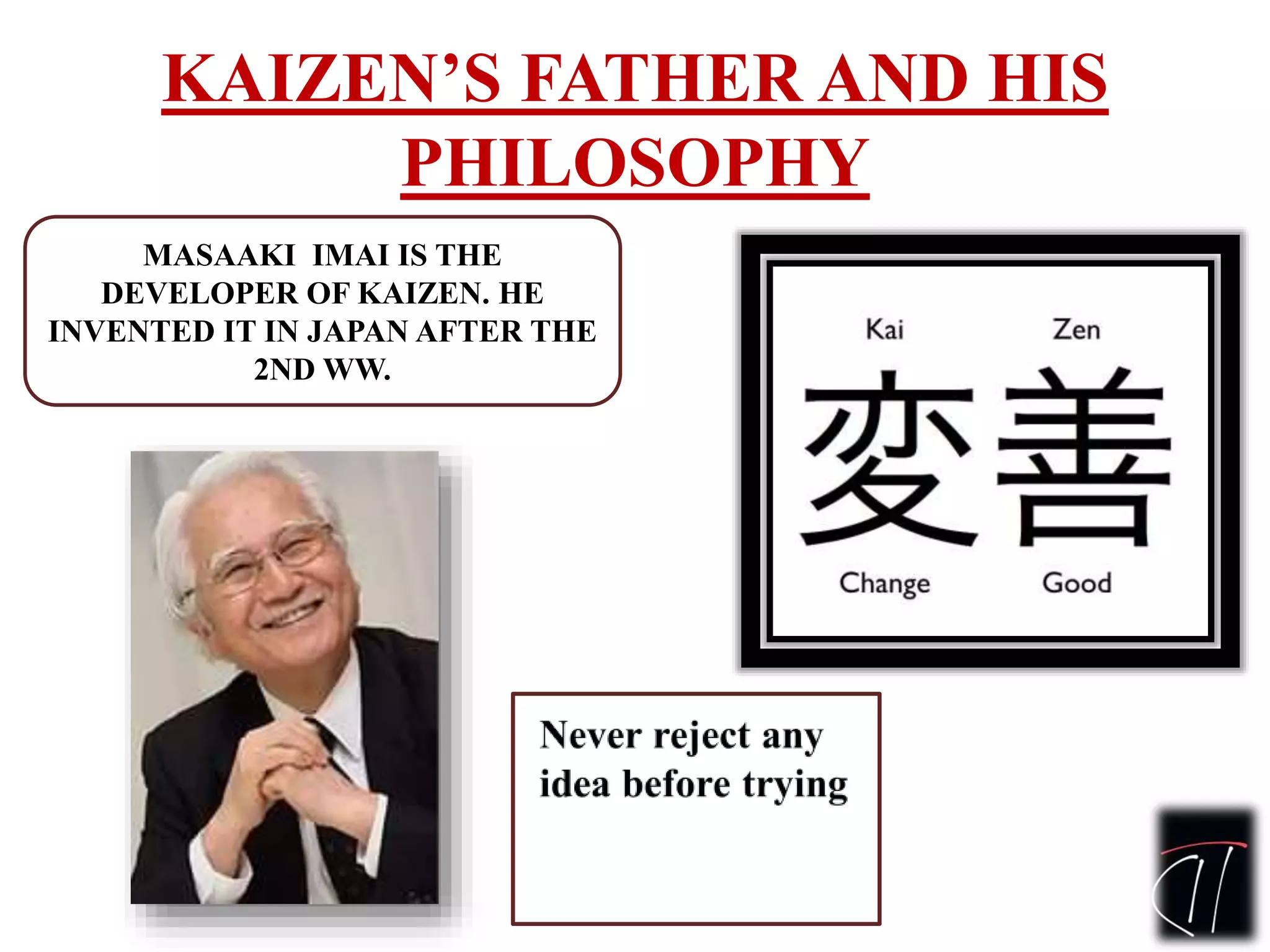 Kaızen (japan philosophy) | PPTX