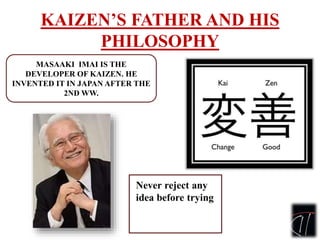 Kaızen (japan philosophy) | PPTX