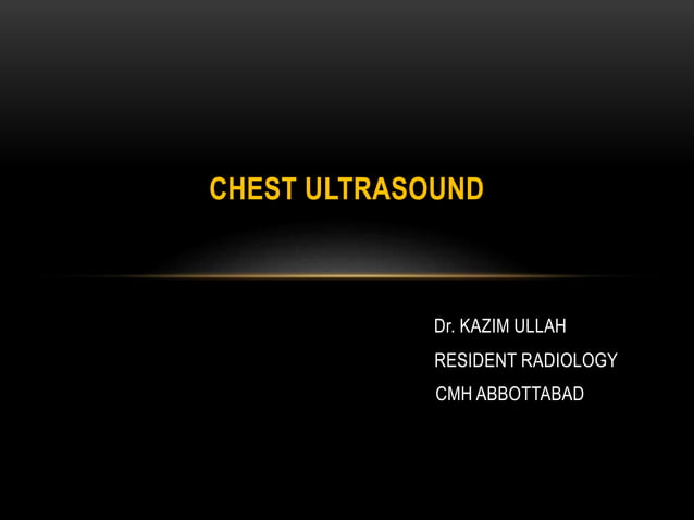 Chest ultrasound.pptx