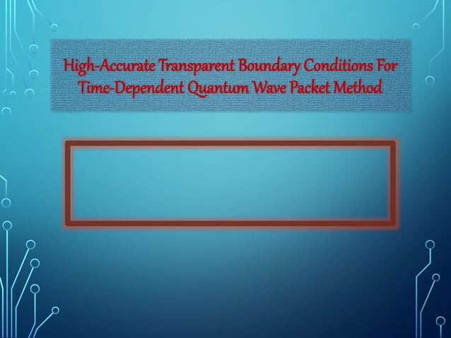 kazim Opening Report on boundary coinditions.pptx