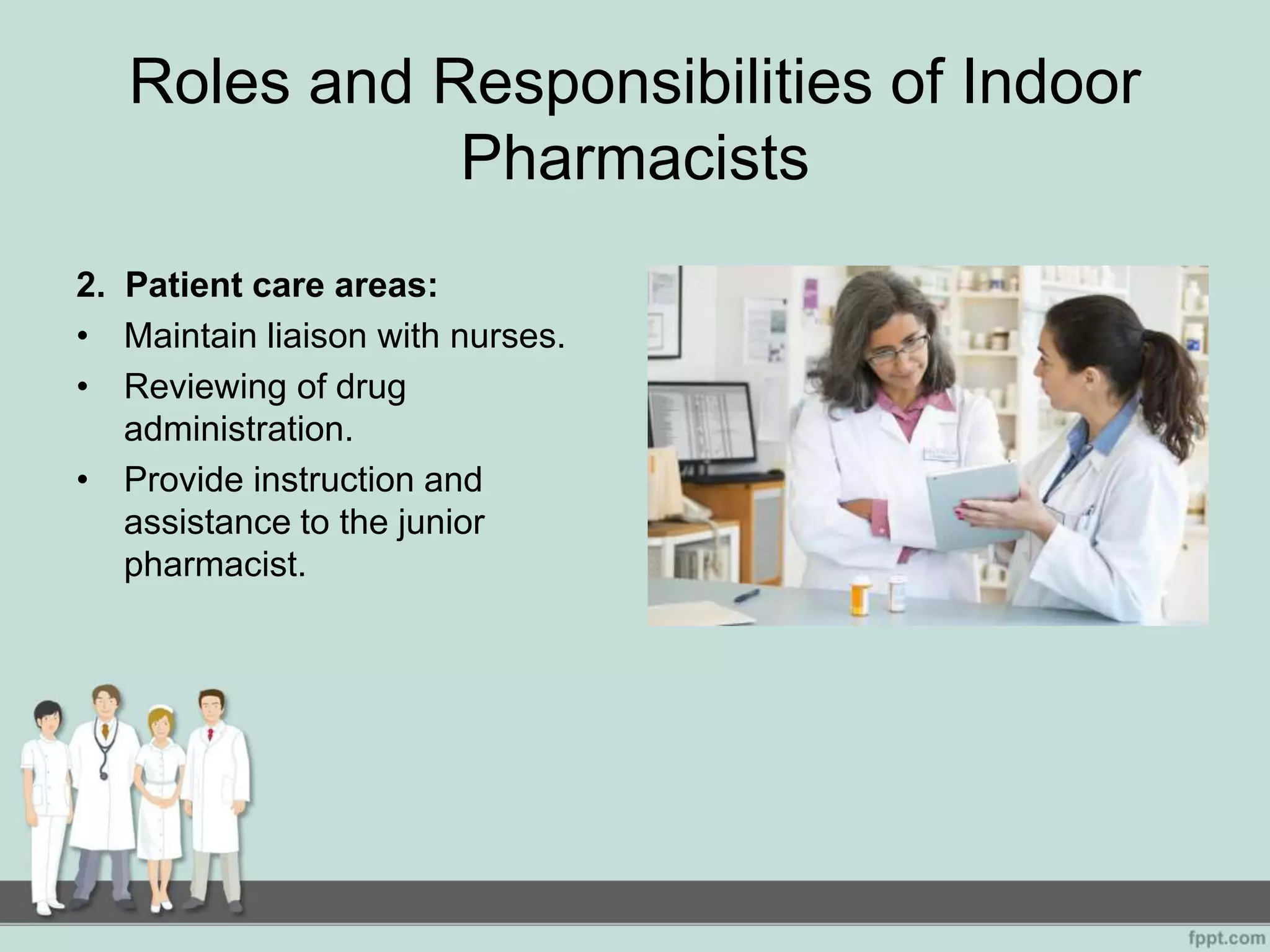 Functions of Hospital Pharmacist | PPT