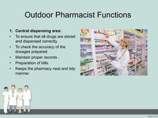 Functions of Hospital Pharmacist | PPT