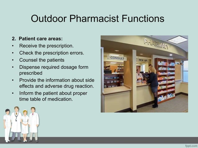 Functions of Hospital Pharmacist | PPT