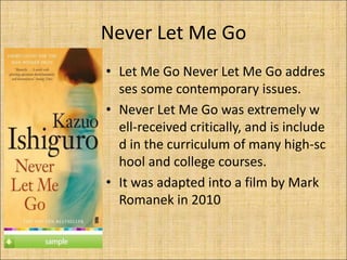 Kazuo ishiguro (1954) | PPT