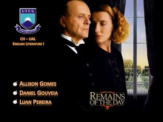 Kazuo Ishiguro's "The remains of the day" | PPT