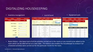 Kazzam - Housekeeping software | PPT