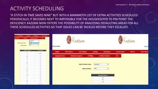 Kazzam - Housekeeping software | PPT