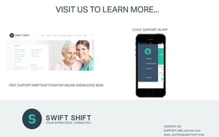 KB - SWIFT SHIFT for Employees - How do I take a shift? | PDF ...