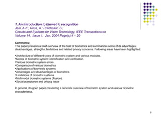 Kb gait-recognition | PPT