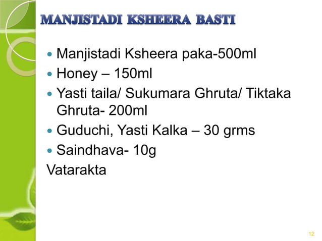 Ksheera Vasthi Practical Understandings | PPTX | Chemistry | Science