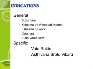 Ksheera Vasthi Practical Understandings | PPTX