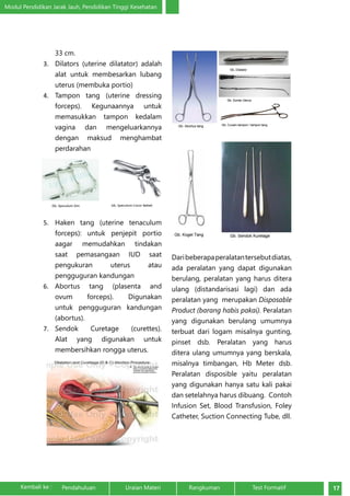 Instrumen Dalam Praktik Kebidanan | PDF