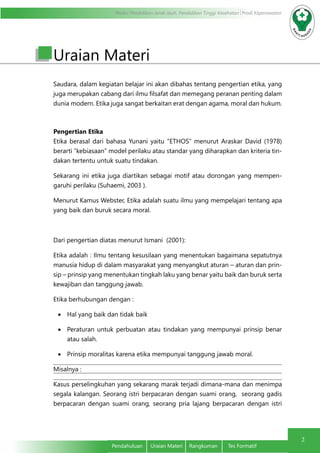 ETIKA UMUM | PDF