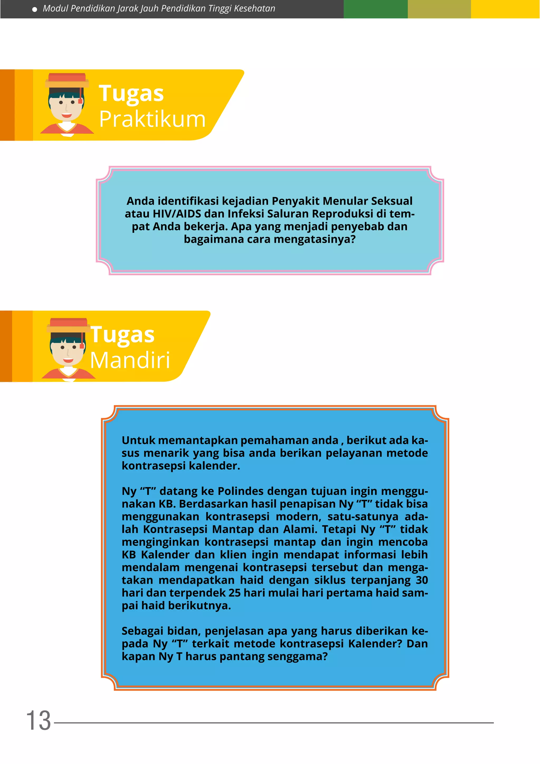 KB 1 Asuhan Kebidanan KB pantang berkala dan kondom | PDF