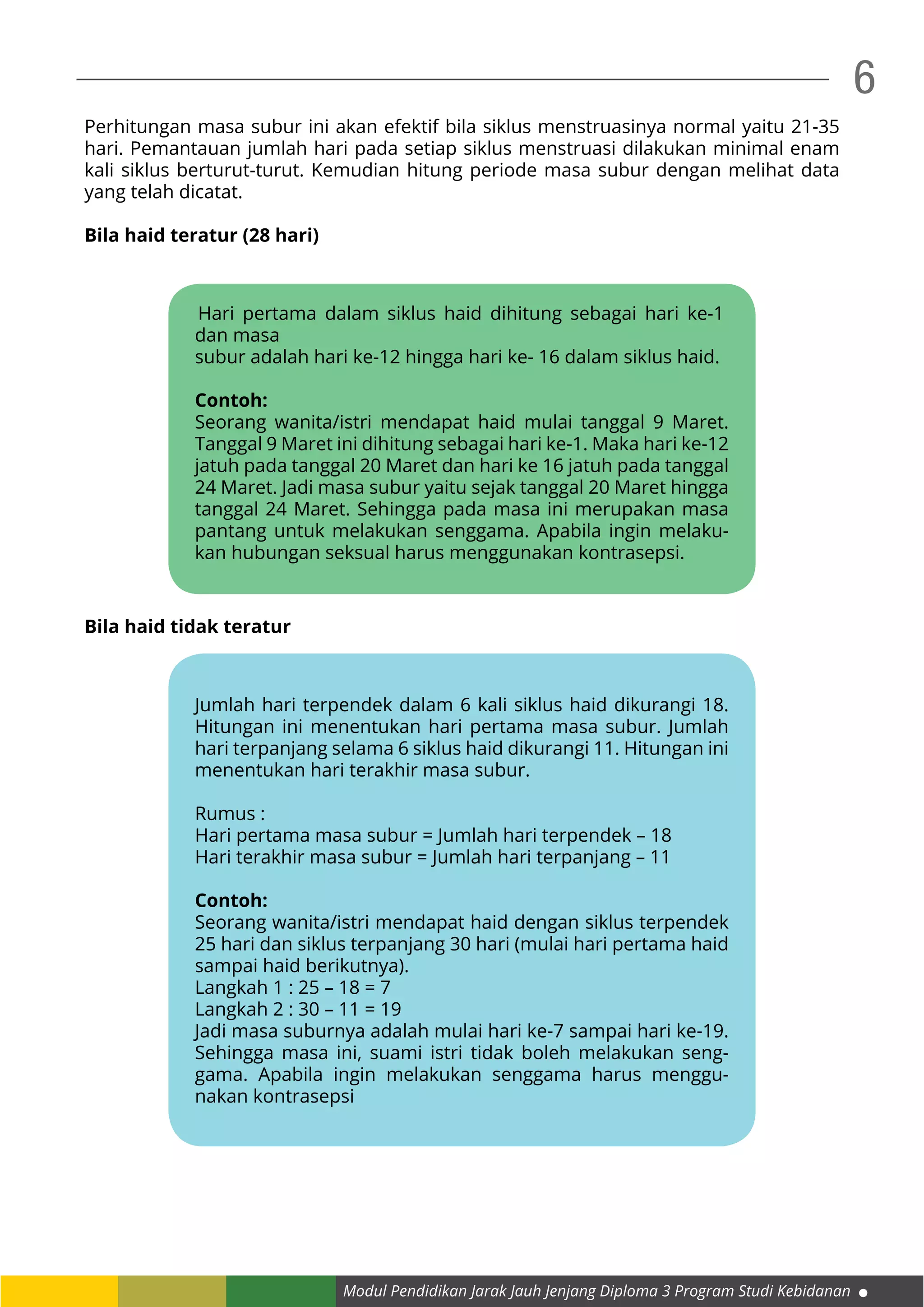 KB 1 Asuhan Kebidanan KB pantang berkala dan kondom | PDF