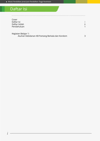 KB 1 Asuhan Kebidanan KB pantang berkala dan kondom | PDF