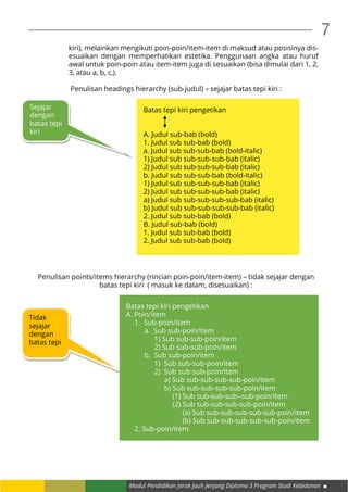 KB 1 Format Penulisan Karya Tulis Ilmiah | PDF