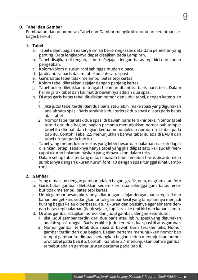 KB 1 Format Penulisan Karya Tulis Ilmiah | PDF