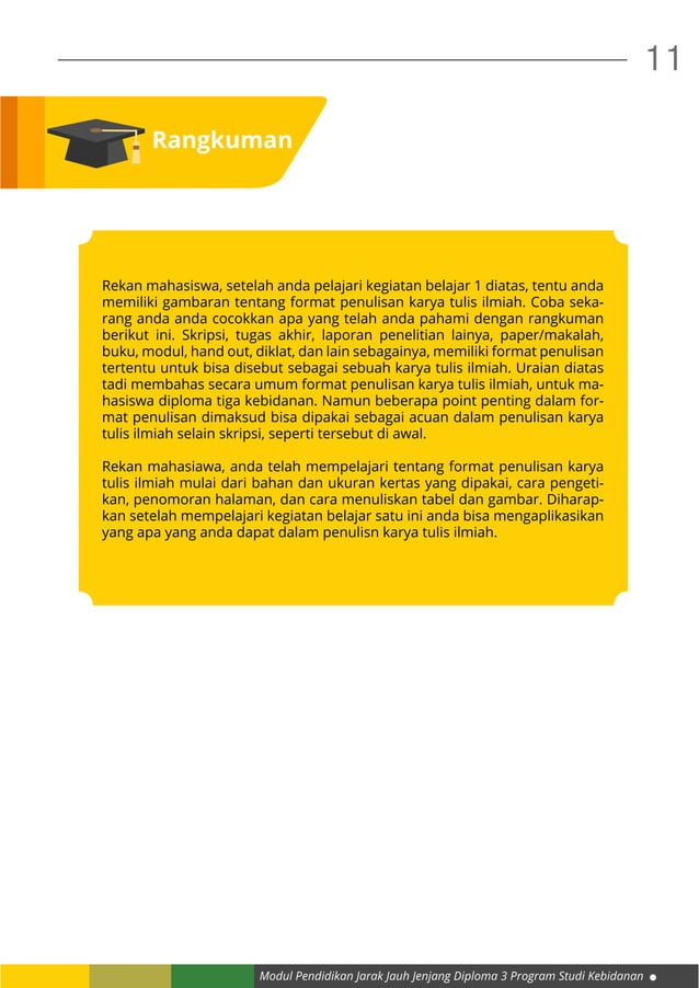 KB 1 Format Penulisan Karya Tulis Ilmiah | PDF