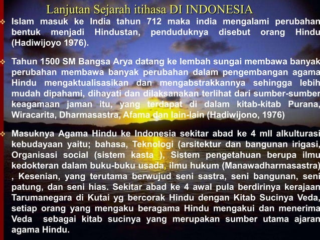 Modul 5 Hindu KB 1 "Itihasa" | PPTX