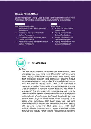 Kb 1 konsep dasar evaluasi | PDF