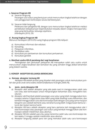 KB 1 Konsep Dasar Kependudukan dan Keluarga Berencana | PDF